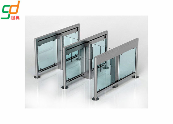Flexible Smart Supermarket Swing Barrier Gate School IR Sensor Turnstile