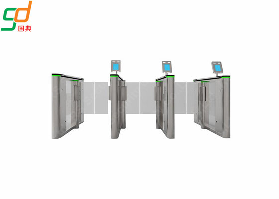 Bi Directional Supermarket Swing Gate , Intelligent Bridge Barrier Turnstile