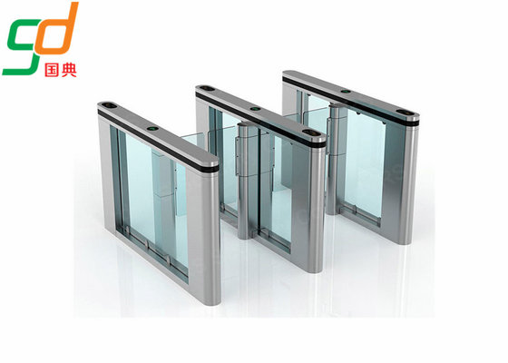 304 Stainless Steel Automatic Turnstiles Vertical Swing Door Turnstyle
