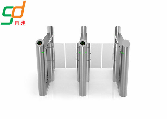 IP65 Automatic Turnstiles High Speed Glass Arm Swing Turnstiles Systems
