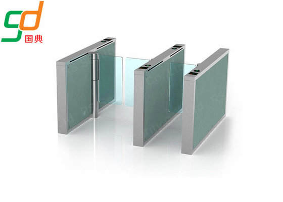 SS304 Automatic Turnstiles ,  Intelligent Supermarket Swing Barrier