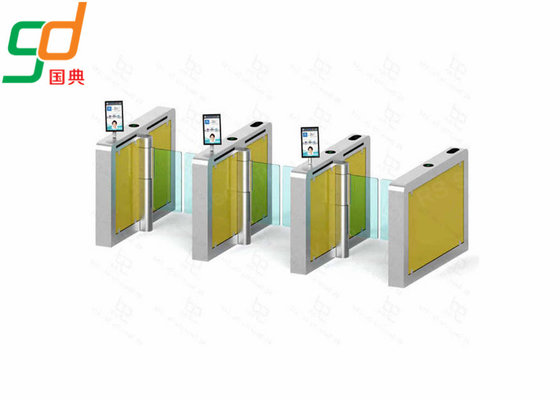 Pedestrian Barrier Gate Automatic Turnstiles , Bridge Swing Turnstile