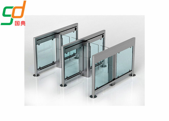 Rfid Reader Automatic Turnstiles Steady Run Servo Motor Speed Gates