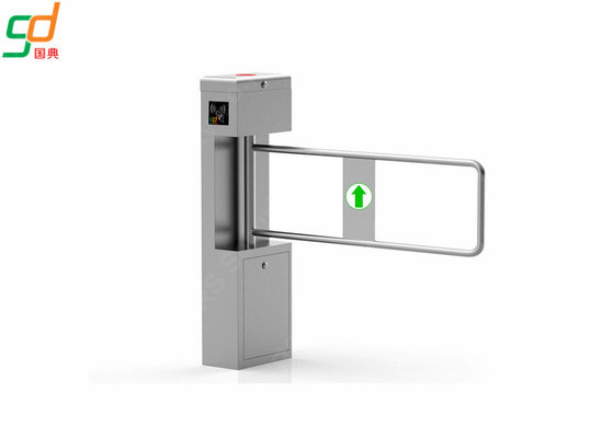 Stylish Half Height Turnstile Entrance Gates RFID Card Reader