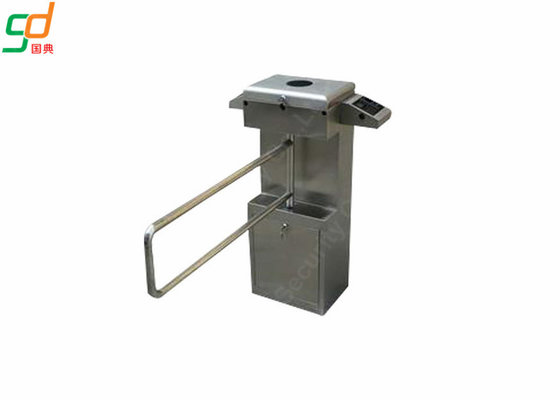 Auto Pedestrian Supermarket Swing Entrance Barrier Gate Turnstile 304 Stainless steel