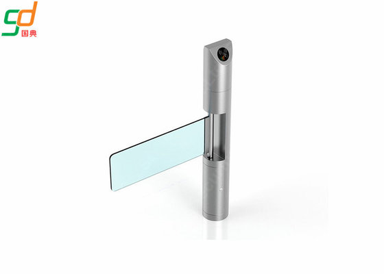 RFID Card Reader Swing Barrier Gate Fastlane Security Glass Arm Turnstiles