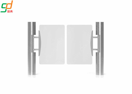 RFID Smart Automatic Fast Speed Gate Swing Barrier Gate Stylish Design OEM
