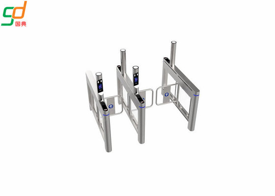 Swing Barrier Turnstile Security Systems, Optical Pedestrian Access Gate