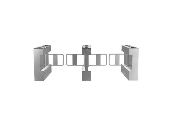 Stainless Steel Swing Barrier Gate IR Sensor Pedestrian Access Turnstiles