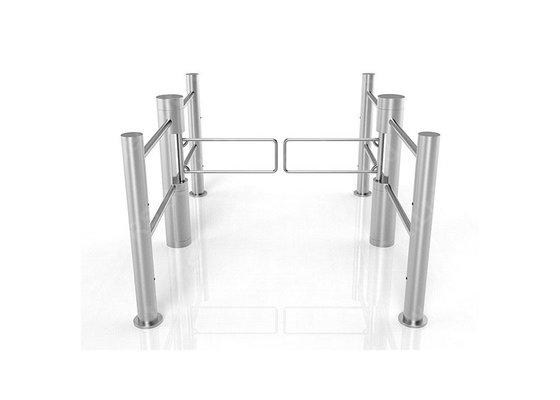Pedestrian Control System Swing Barrier Gate Disabled Turnstiles Indoor Outdoor