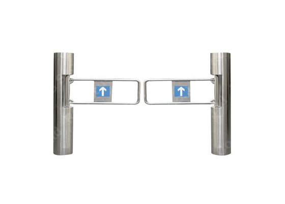 304 Ss Access Control Swing Barrier Gate,Pass Width 900mm Automatic Turnstile