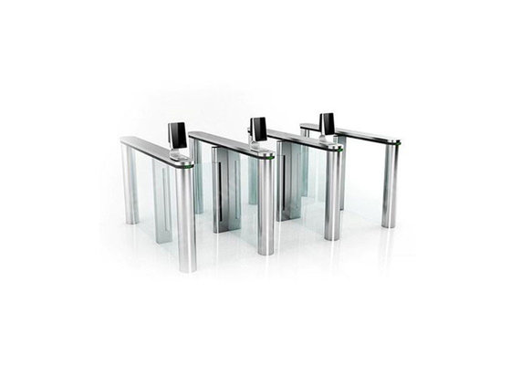 Supermarket Swing Gate Barrier Bi-directional , Mechanical Automatic Turnstiles
