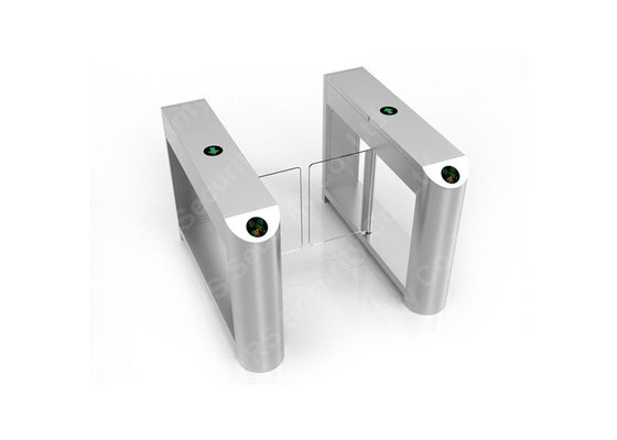Fingerprint Supermarket Security Swing Barrier Gate Automatic Turnstiles
