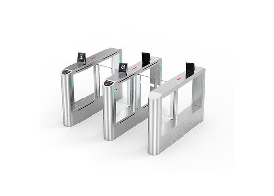Bidirectional Swing Barrier Gate RFID Reader Turnstile Subway  Fare Gate