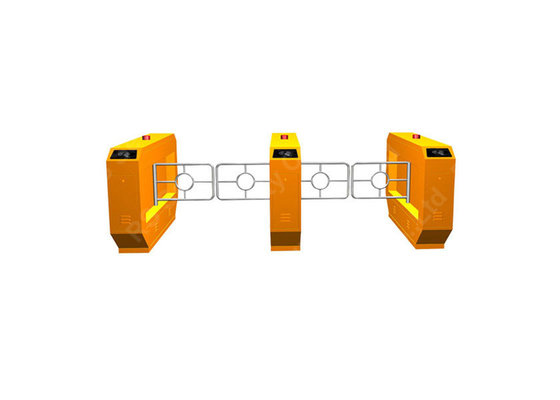 Dual Swing Barrier Gate Turnstile High-end Establishments IR Sensor Pedestrian