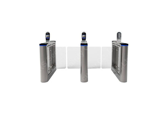 2.0 mm Thicness Intelligent Security Swing Barrier Gate Access Turnstiles