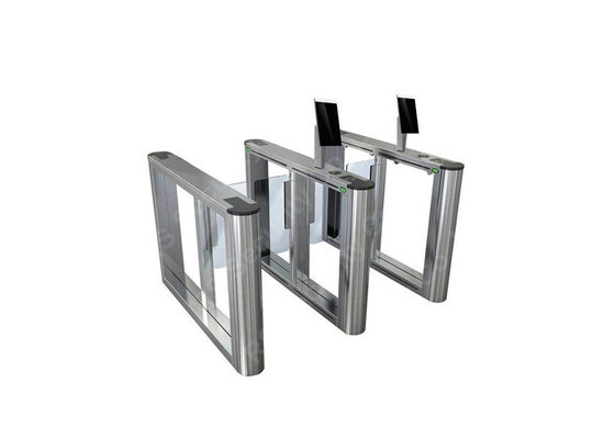 OEM Supermarket Swing Barrier Gate,1.5 Thickness 304 Stainless Steel Turnstile