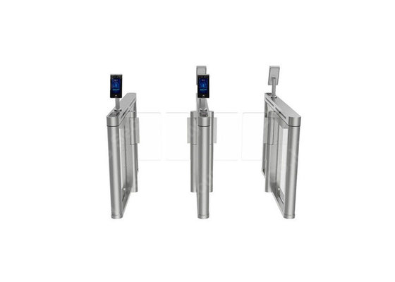 Manually Swing Barrier Gate 304 Stainless Steel Entrance Turnstile Systems