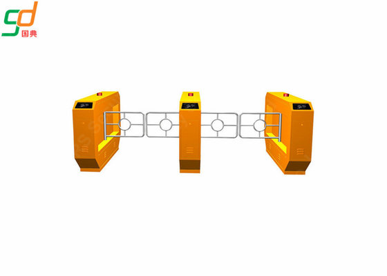 Swing Barrier Turnstile Security Systems, Optical Pedestrian Access Gate