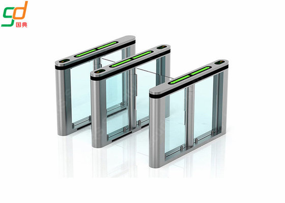 Swing Barrier Turnstile Security Systems, Optical Pedestrian Access Gate