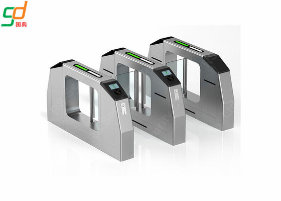 Swing Barrier Turnstile Security Systems, Optical Pedestrian Access Gate