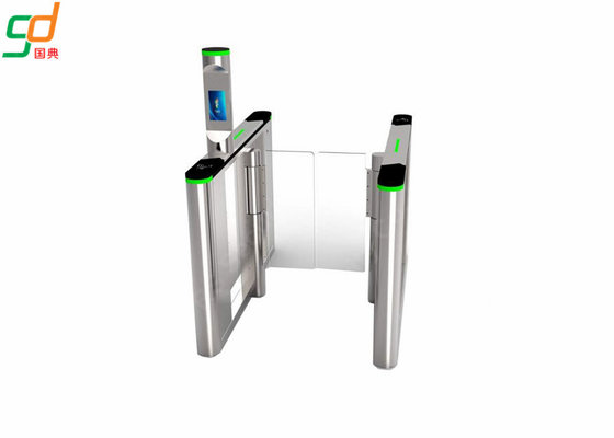 Swing Barrier Turnstile Security Systems, Optical Pedestrian Access Gate