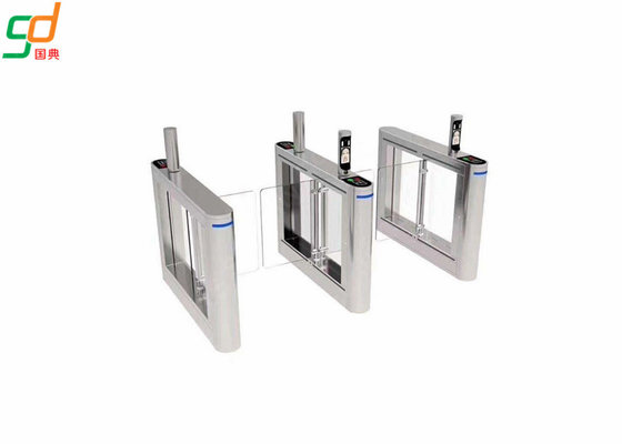 Swing Barrier Turnstile Security Systems, Optical Pedestrian Access Gate