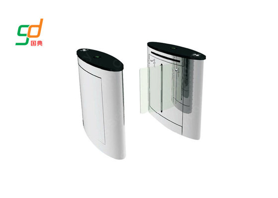 Physical Access Systems Flap Gates, Waist Height Turnstile Security Turnstyle Doors
