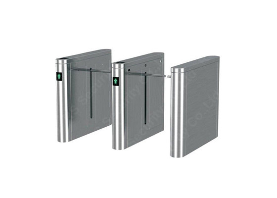 Power Remote Control Pedestrian Turnstile Gate , Tripod Access System 304 Stainless Steel