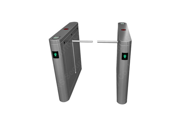 Standing Up Safety Drop Arm Turnstile Security Gates Stadium Gym Access Control