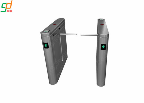 Station Drop Arm Barrier Bi-direction Turnstile Swipping Card Access Control Device