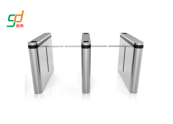 304 Stainless Steel Pedestrian High Security Drop Arm Turnstile