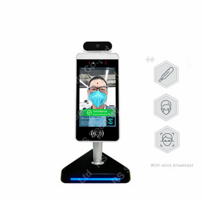 No Contact Body Temperature Tester Facial Recognition Terminal