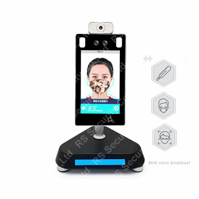 Long Distance Body Temperature Measurement Facial Recognition Camera
