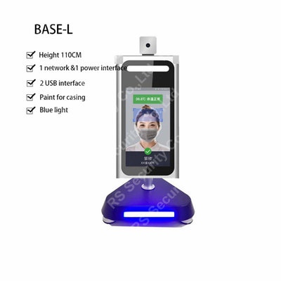 No Contact AI Body Temperature DetectionFace Recognition Camera Thermometer