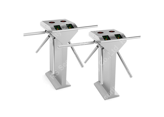 Semi Electronic Waist Height Turnstiles Infrared Control With RS485