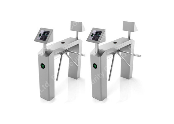 Pedestrian Rotary Electronic Retractable Barrier Gate Tripod Turnstile