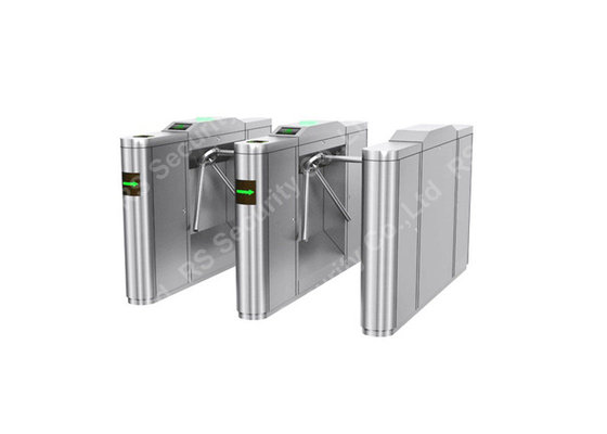 304 Stainless Steel Waist Height Turnstile Gate High security for restaurant