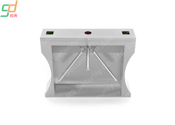 Heigh Security Tripod Turnstile Gate With Fingerprint Reader Access Entrance