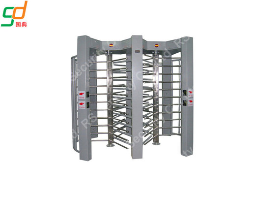 304 Stainless Steel Full Height Turnstiles Access Control Security Turnstile