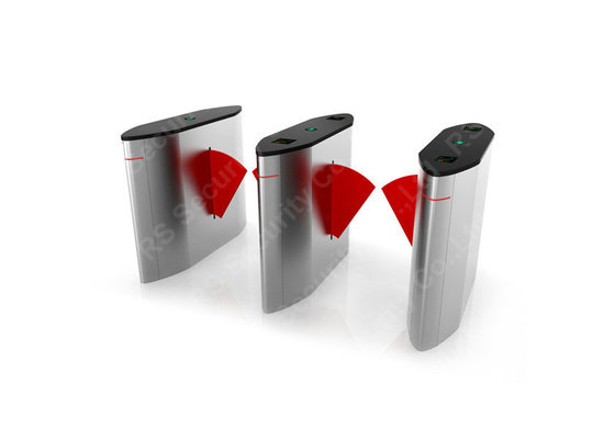 CE Retractable Flap Barrier Gate With TCP / IP Door Access Control System