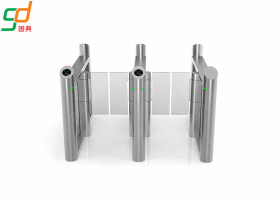 RFID Supermarket Swing Gate Disabled Access Barrier Wide Lane Turnstile