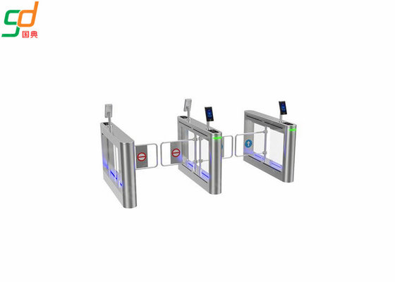 Swing Barrier Turnstile Security Systems, Optical Pedestrian Access Gate