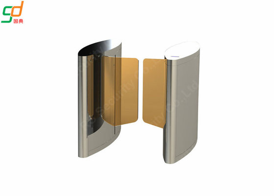 Optical Turnstiles Speed Gates, Security Entrence Turnstile Swing Barrier
