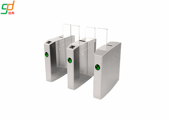 Speed Turnstile Gate 12 Pairs Of IR Sensor Auto High Speed Doors