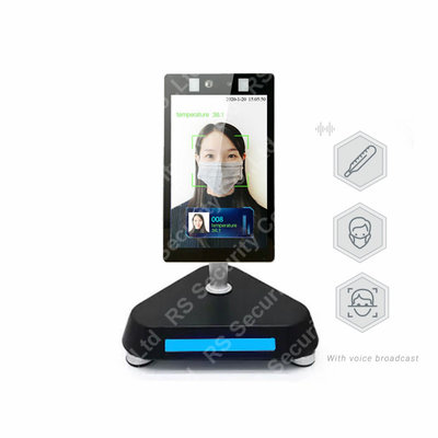 No Contact Human Body Temperature Detection Face Recognition Thermal Camera