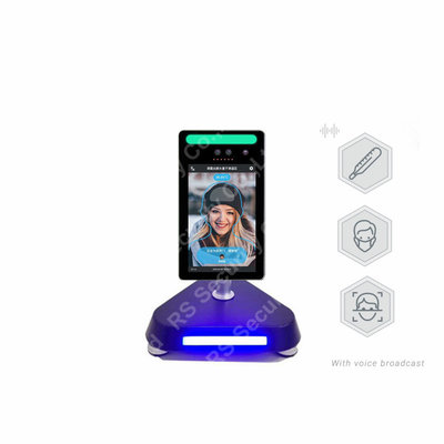 Accurate Thermal Temperature Measuring Face Recognition Systems