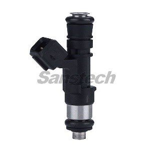 Black Diesel Engine Common Rail Injector , Car Fuel Injector 0280158017