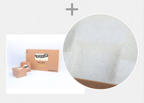 Latas del té que empaquetan el parte movible envuelto tela simple de la espuma de la felpa del papel revestido de las cajas de regalo