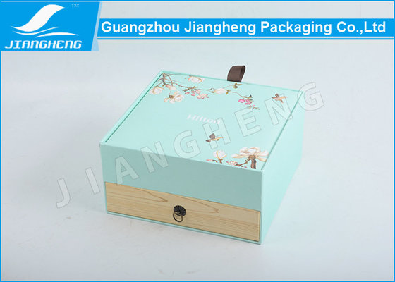 Eco - cajas impresas llenas amistosas de las cajas de regalo de la cartulina/de regalo del papel con el cajón